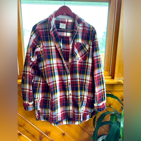 Fat Face | Tops | Fat Face Plaid Flannel Shirt | Poshmark